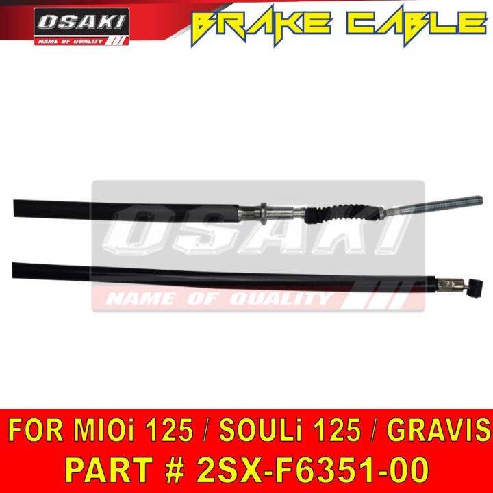 MIO I 125/ MIO SOUL I 125 BRAKE CABLE OSAKI | Lazada PH