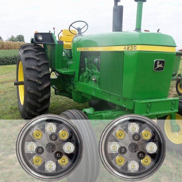 Par36 24w Led High Low Beam Re10962 For John Deere Tractor 8570 8770 ...