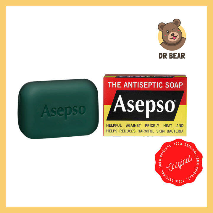 Asepso Antiseptic Soap (80g) (1 Unit / 3 Units Set) | Lazada