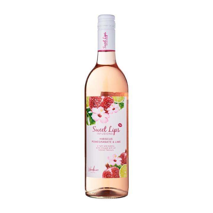 Sweet Lips Inf Hibiscus Pomegrante And Lime Australia Wine 750ML - By ...