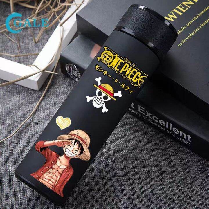 One Piece Luffy แก้วน้ําสเตนเลส 304 มีฉนวนกันความร้อน ลายการ์ตูนลูฟี่ ...