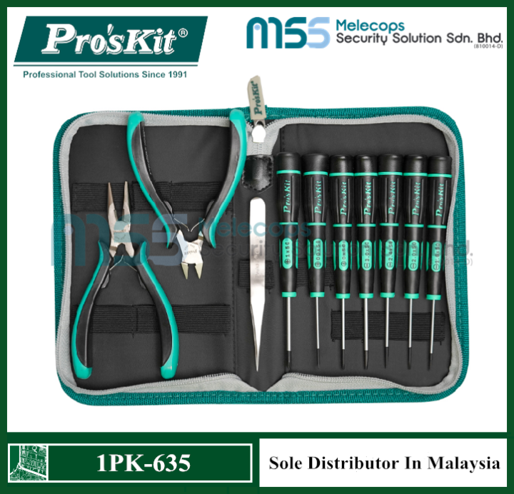 Pro'skit 1PK-635 Precision Electronic Tool Kit | Lazada