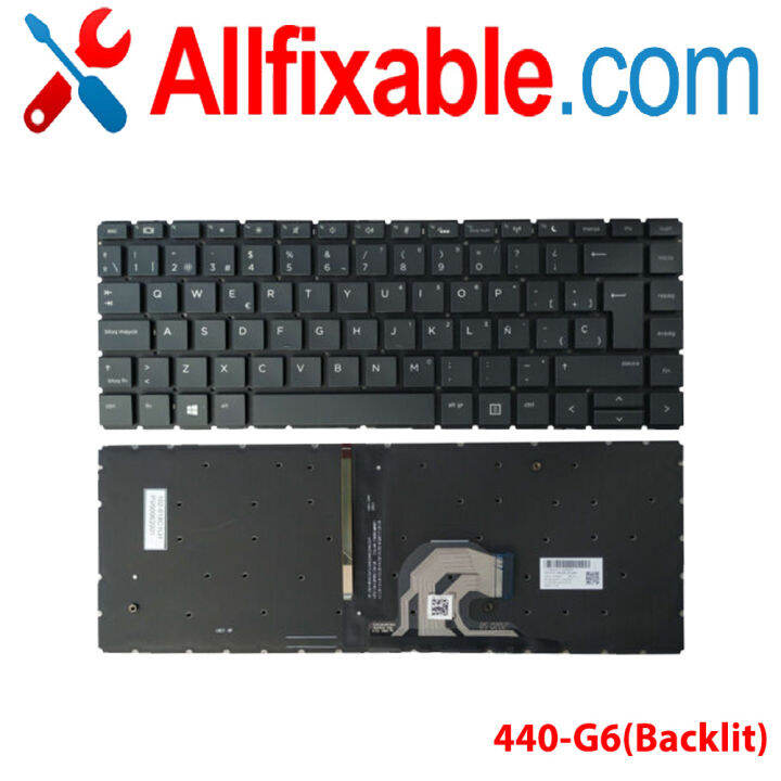 HP Probook 440 G6 445 G6 445R G6 440 G7 L44589-001 Backlit Laptop ...