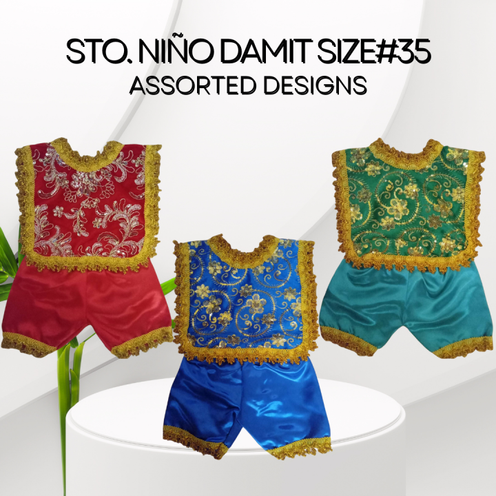 Santo Niño TShirt and Short 35cm (assorted color damit nino religious ...