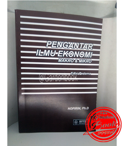 Pengantar ilmu ekonomi makro dan mikro edisi pertama nopirin | Lazada ...