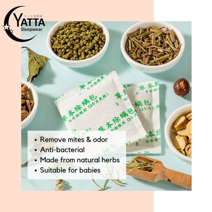 [READY STOCK] Herbal Dust Mite Removal/ Prevention Natural Herb Pack ...
