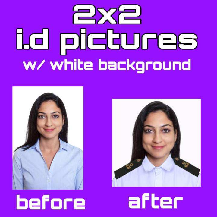 RUSH ID PICTURES 1x1 / 2x2 pictures with white background and formal ...