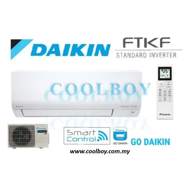 Daikin Inverter Air Conditioner Wall Mounted Ftkf A Series Lazada