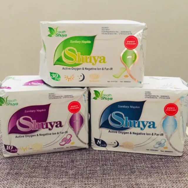 Shuya Sanitary Napkin Day/Night/Pantyliner | Lazada PH