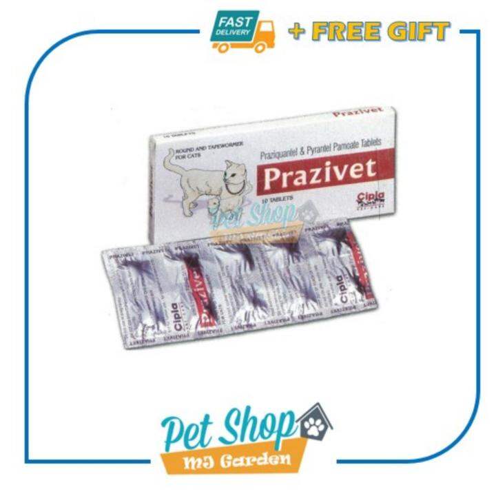 Prazivet Cat Tablets 10's | Lazada