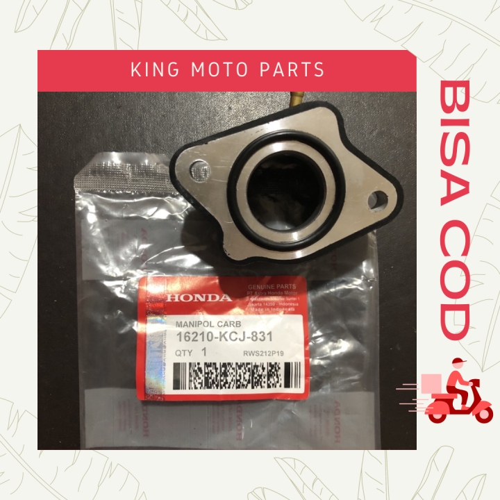 NEW KCJ MANIPUL INTAKE TIGER REVO NEW BARU MOTOR KARET MANIFOLD INSULATOR KARBURATOR KARBU ...
