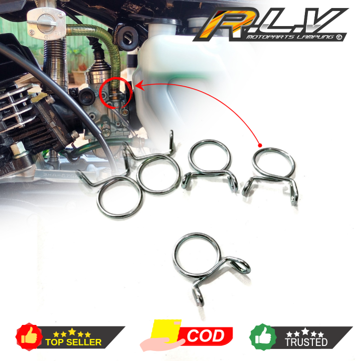 KLIP CLIP SELANG BENSIN RX KING | KLEM SELANG POMPA OLI PEMBUANGAN ...