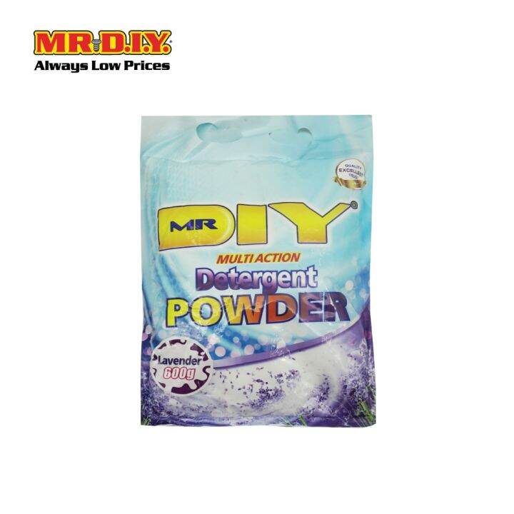(MR.DIY) Lavender Detergent Powder (600g) | Lazada