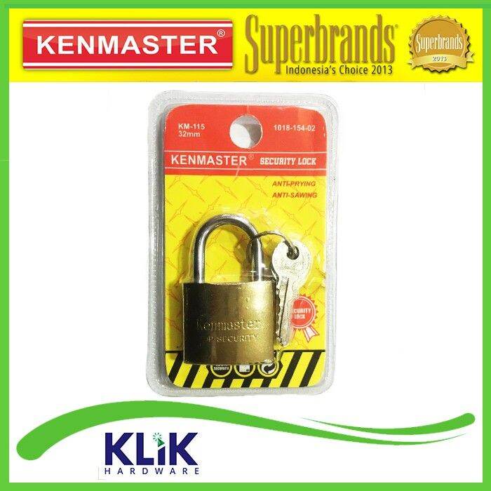 Kenmaster Gembok Kuning Pintu Rumah Pagar 32 mm | Lazada Indonesia