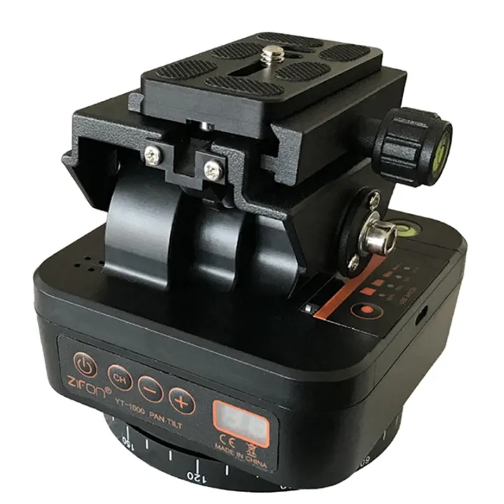 ZIFON YT-1000 Panoramic Head Automatic Tripod Head Stabilizer Motorized ...