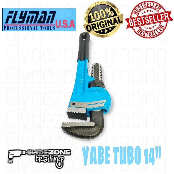 FLYMAN ORIGINAL YABE TUBO 14'' WRENCH CZT | Lazada PH