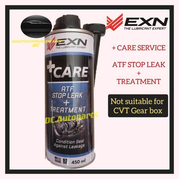 EXN AUTO GEAR BOX CARE ATF STOP LEAK & TREATMENT FLUID BOOSTER FULLY ...