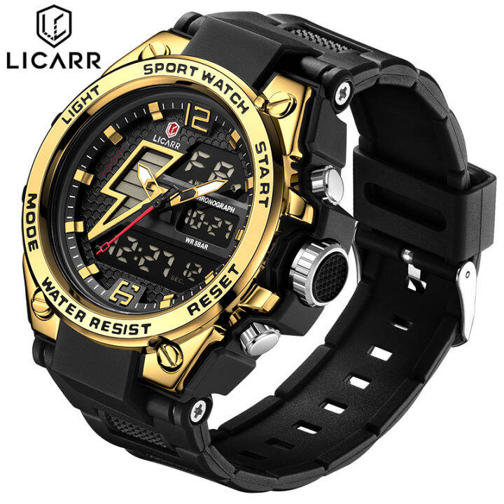 Men's Watches LICARR Military Casual Sport Top Brand Waterproof Fashion ...