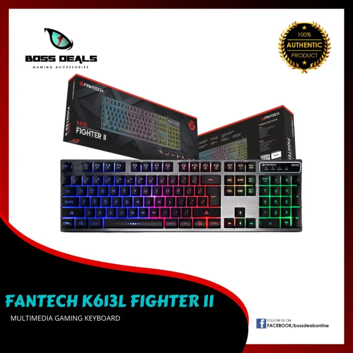 FANTECH K613L FIGHTER II GAMING KEYBOARD | Lazada PH