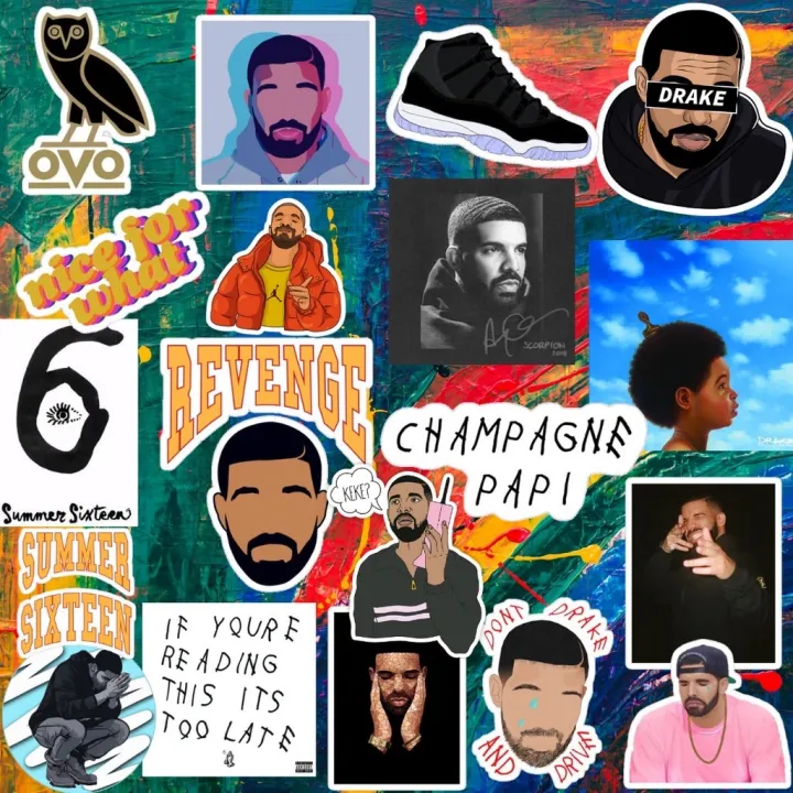 20 pcs Drake Vinyl Sticker Set | Lazada PH