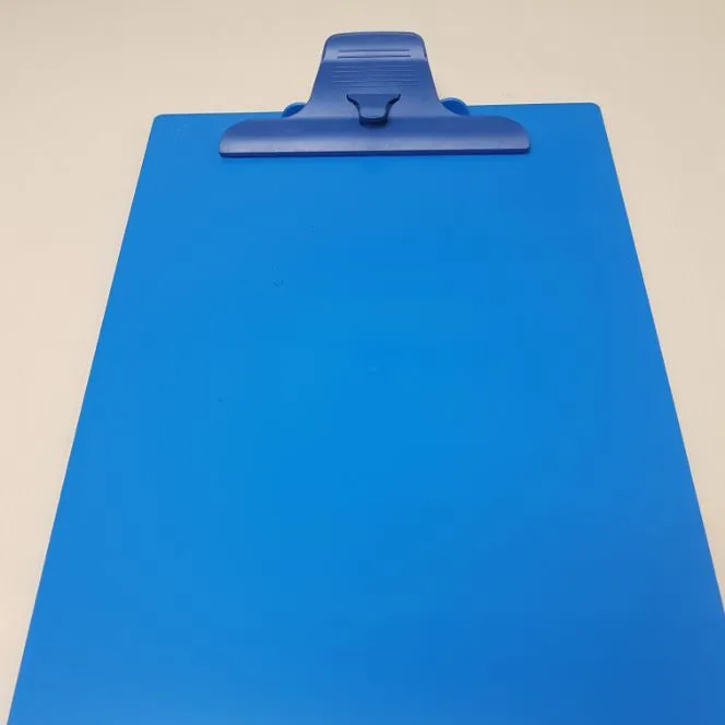 A4 Niso 8263 Plastic Clipboard Clip Board with Pen Clip | Lazada