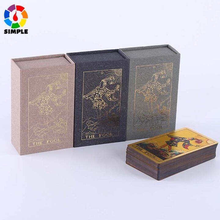 Pvc Waterproof New Rider Waite Tarot Card Game Paper Manual | Lazada PH