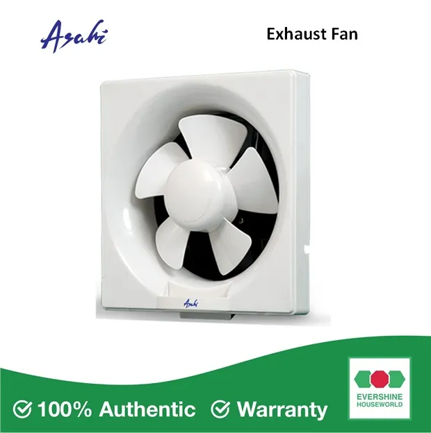ASAHI WALL-MOUNTED EXHAUST FAN EF-6 /EF-8 /EF-10 /EF-12 | Lazada PH
