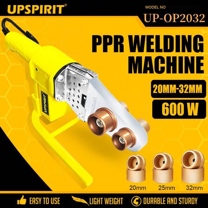 UPSPIRIT 600W/800W/1000W PPR Fusion Machine 20mm-63mm Plastic Pipes ...