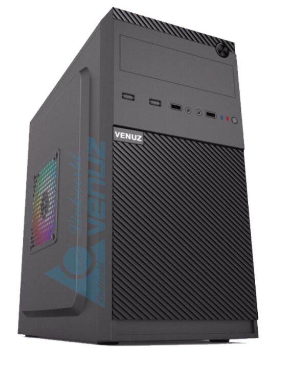 CASE VENUZ micro ATX VC 1704 – Black | Lazada.co.th