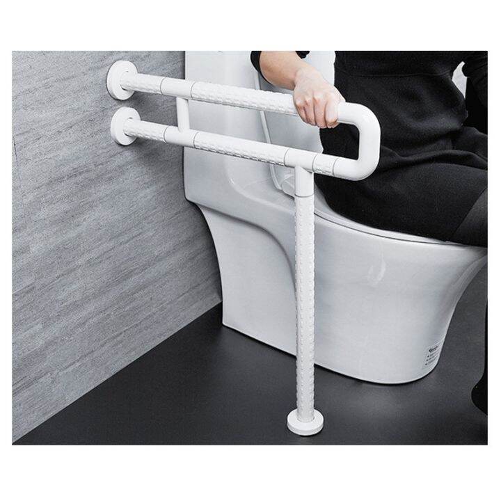 MC】Bathroom handrail U-shaped bathroom safety grab bar anti-skid disabled toilet restroom ...