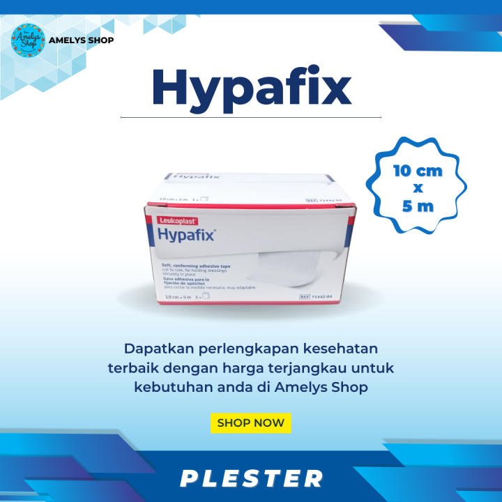Plaster Hypafix Plaster Untuk Penutup Luka Ukuran 10 cm X 5 m | Lazada ...