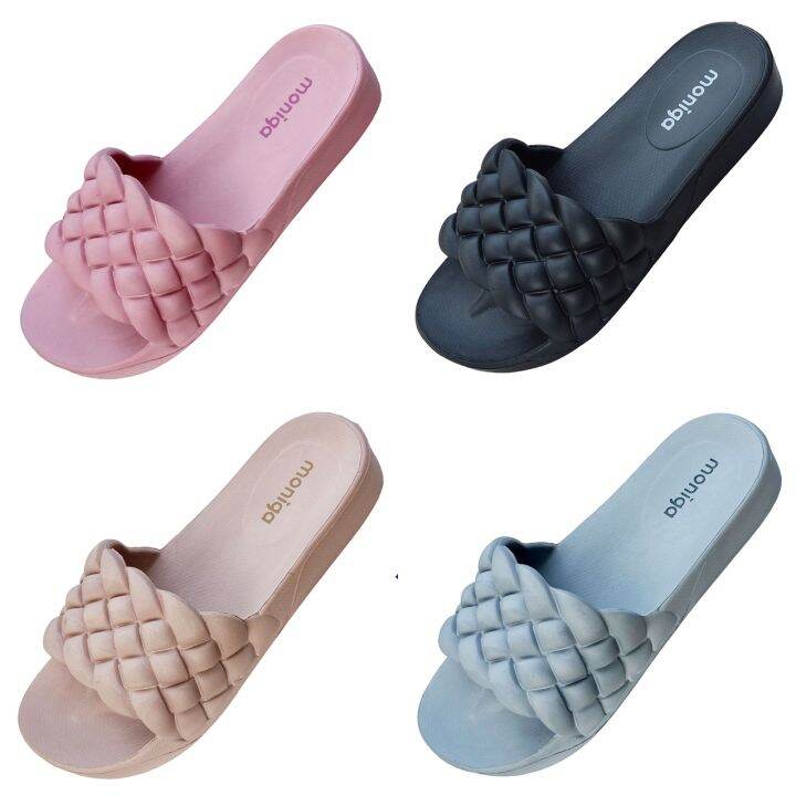 MONOBO MONIGA105 รองเท้าแตะโมโนโบ ของแท้ เกรดเอ เลือกสีได้ | Lazada.co.th