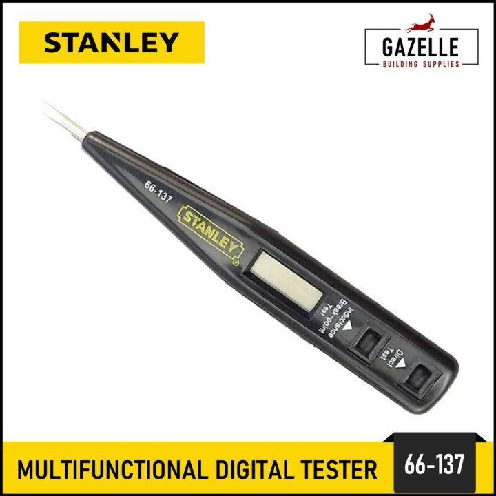 Stanley Multifunctional Digital Voltage Screwdriver Tester - 66-137 ...