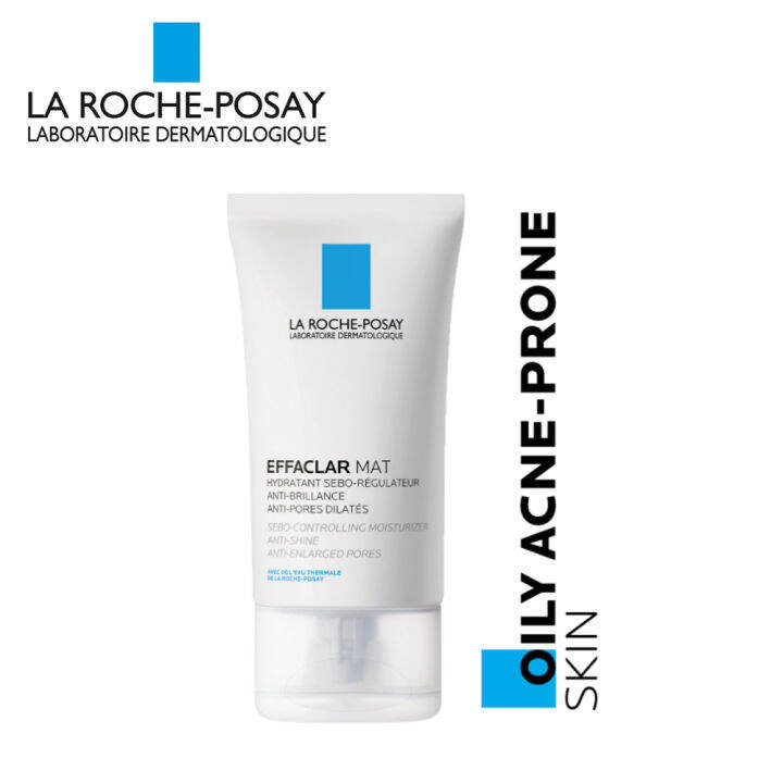 La Roche Posay Effaclar Mat Mattifying Moisturizer - Anti-acne/jerawat ...