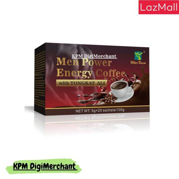 Man power coffee powder Private label tongkat ali Instant black energy ...