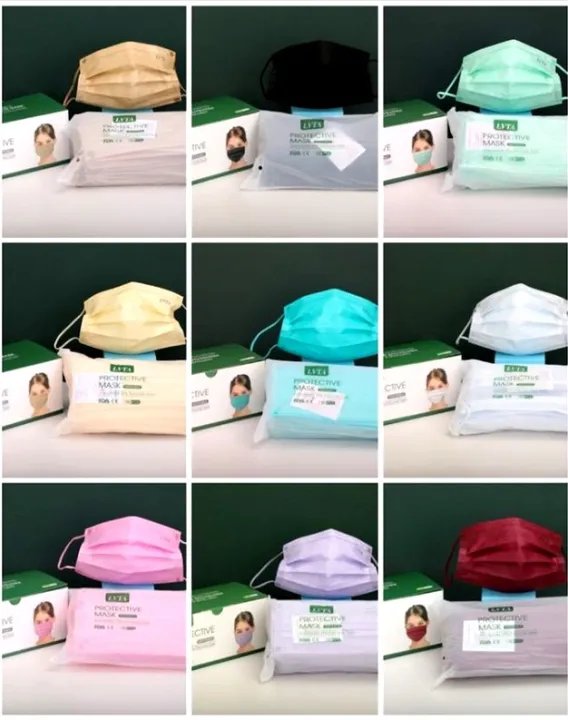 *L*V*T*A* FACE MASK 3 PLY - 50pcs | Lazada PH