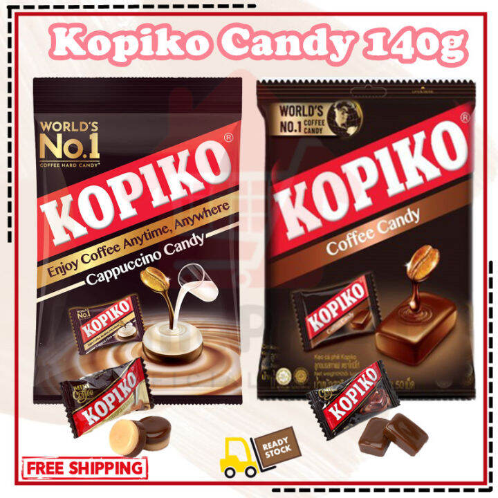 Kopiko Coffee Candy 【Coffee & Cappucino 】140g 咖啡味糖果 Gula-Gula Kopiko ...