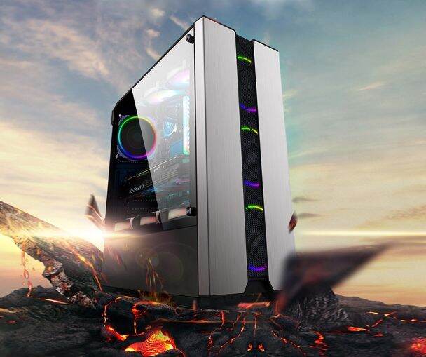 Gview (จีวิวเคส) RGB i5-50 *พร้อมตัวควบคุมอเนกประสงค์* | Lazada.co.th