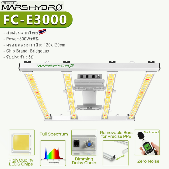 2023 Mars Hydro FC-E3000 Led Grow bar LED Full Spectrum Hydroponic LED ...