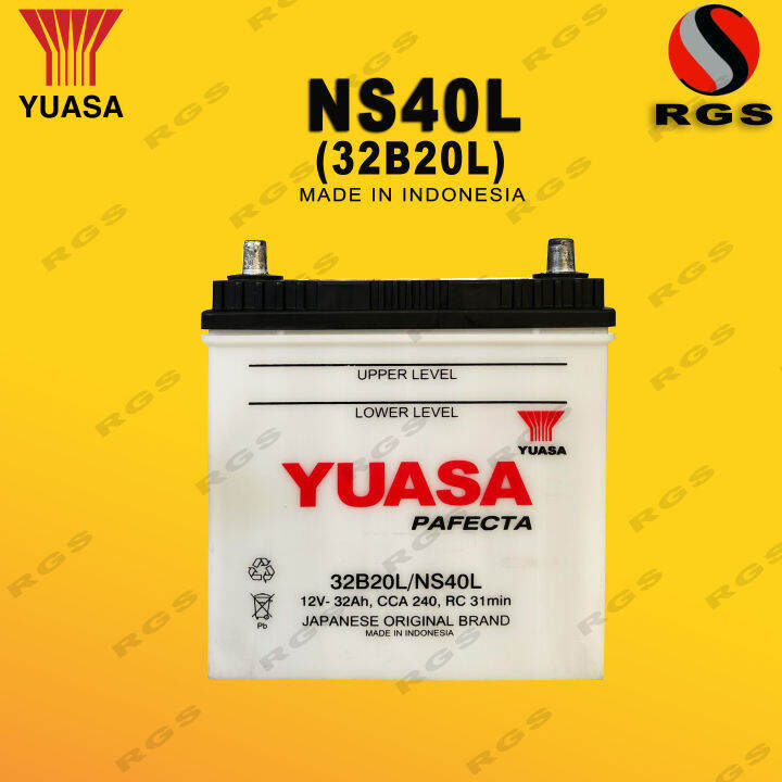 Yuasa NS40L / 32B20L Automotive Battery Low Maintenance | Lazada PH