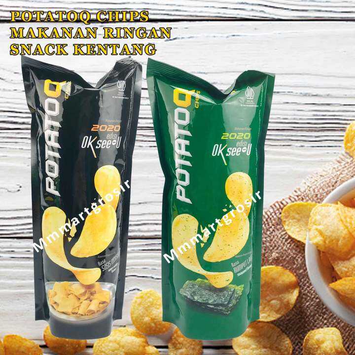 Potato Chips / Snack Kentang / Makanan Ringan Kentang / 50gr | Lazada ...