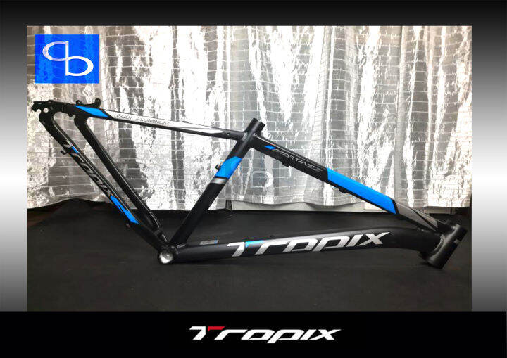 TROPIX Authentic 27.5 Alloy MOUINTAIN BIKE Bicycle Frame Black Blue MTB Legit Original | Lazada PH