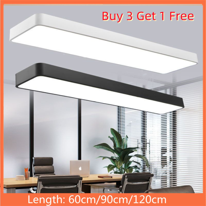 LRF Modern LED Ceiling Light Rectangle Office Lamp Lighting Fixture ...