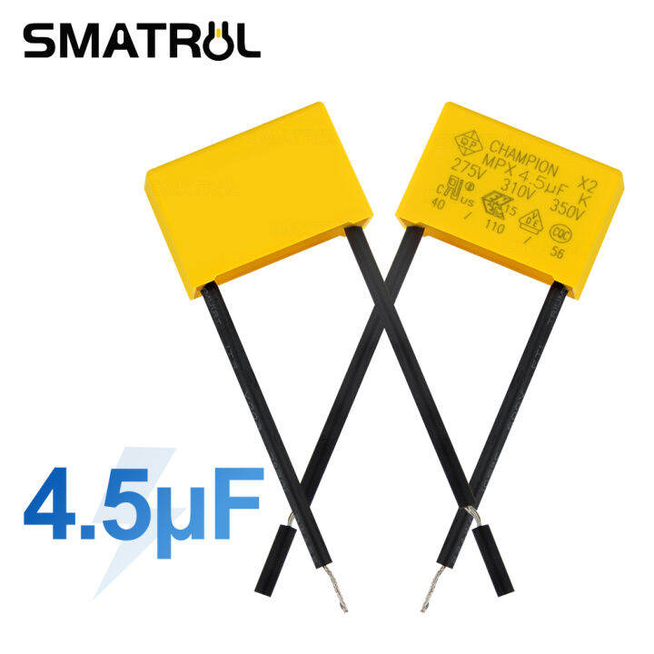 【20pcs】SMATRUL X2 Safety Capacitor Series AC 4.5UF/350V For No Neutral ...