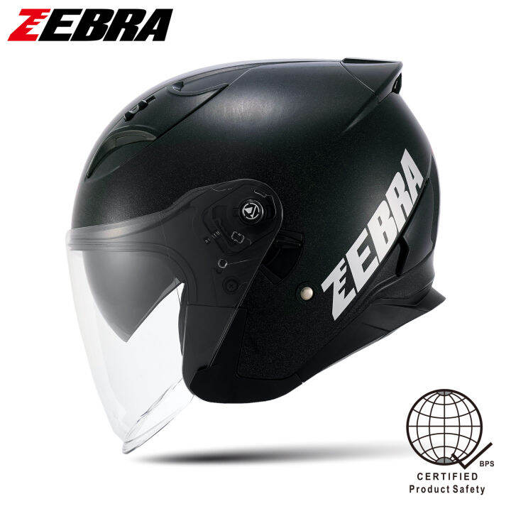 zebra helmet YM-902 Motorcycle half face helmet original zebra dual ...