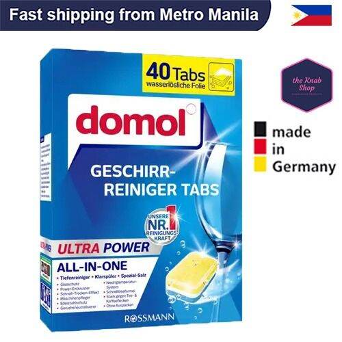 Domol-All in 1 diswashing machine detergent - 40 tabs-Best quality Made ...