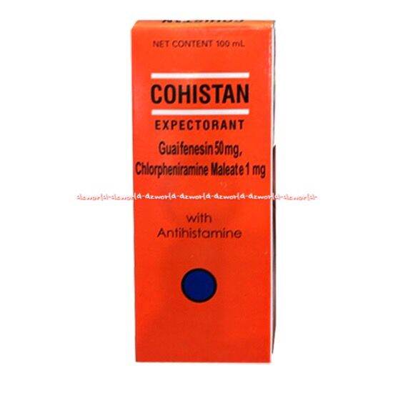 Cohistan Expectorant Guaifesin 100ml Obat Batuk Sirup Syrup Kohistan ...