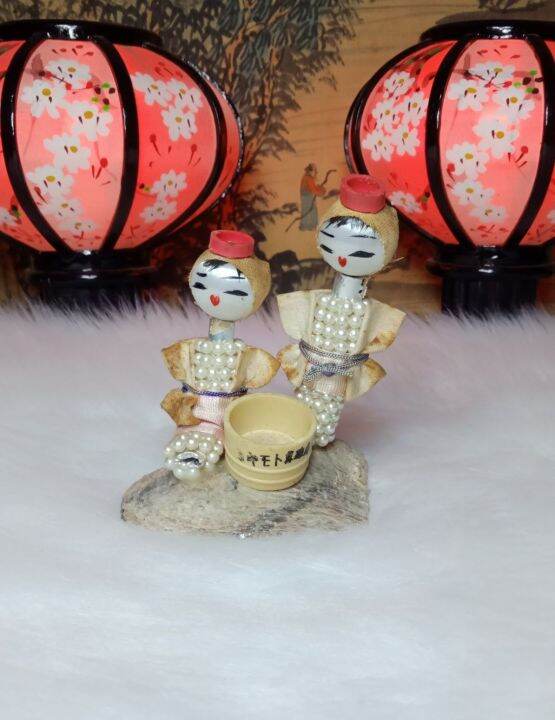 VINTAGE SIGNED PEARL SHELL KOKESHI DOLL COLLECTIBLE - JAPAN | Lazada PH