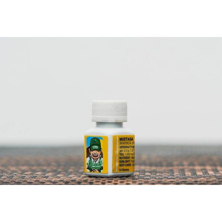 Katanim Mustasa (14 grams) | Katanim Hydroponics Lettuce Seeds | Lazada PH