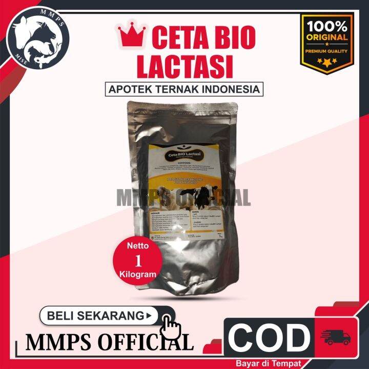 Probiotik Perangsang Produksi Susu Sapi dan Kambing Ceta BIO Lactasi 1 ...
